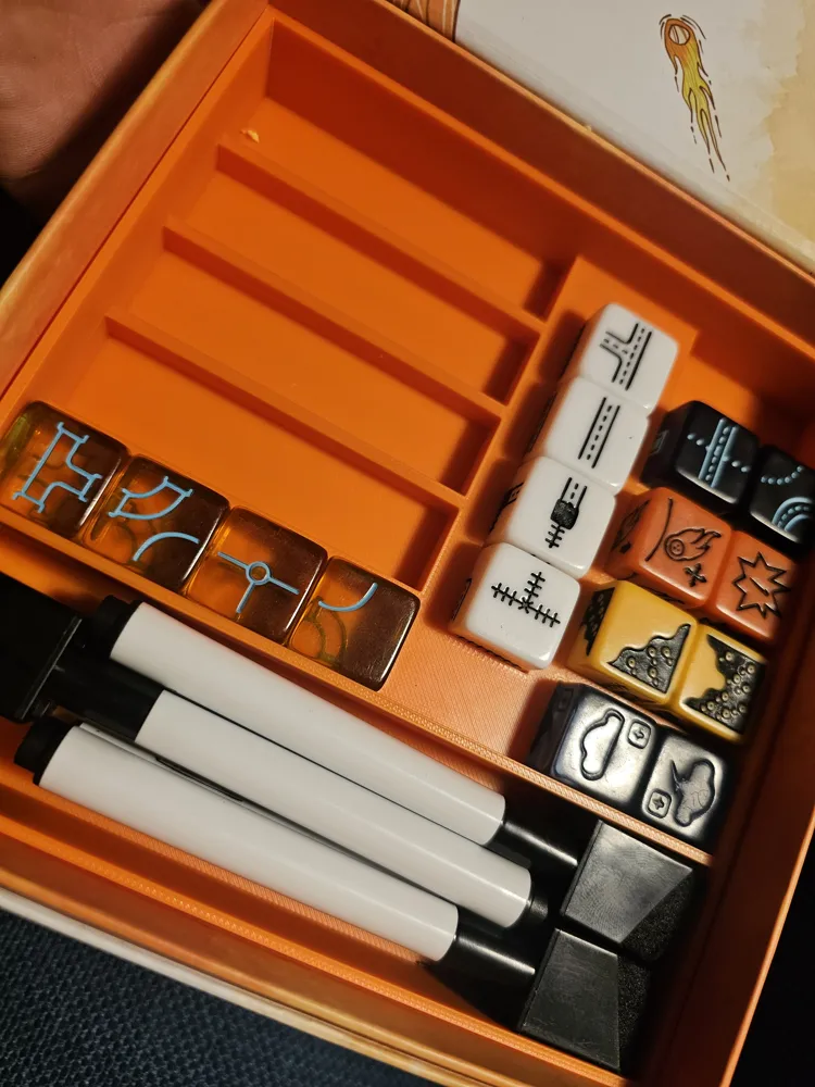 Railroad Ink Einsatz – Kostenloses 3D-Druckmodell – MakerWorld