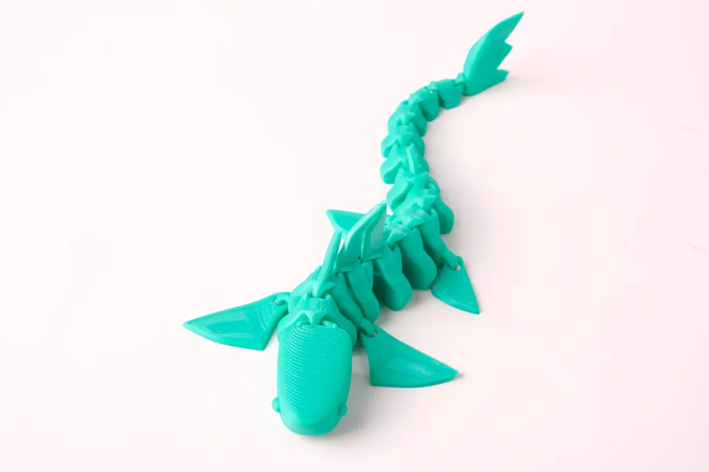 Articulated Shark Skeleton Toy - Fidget Toy - Free 3D Print Model ...