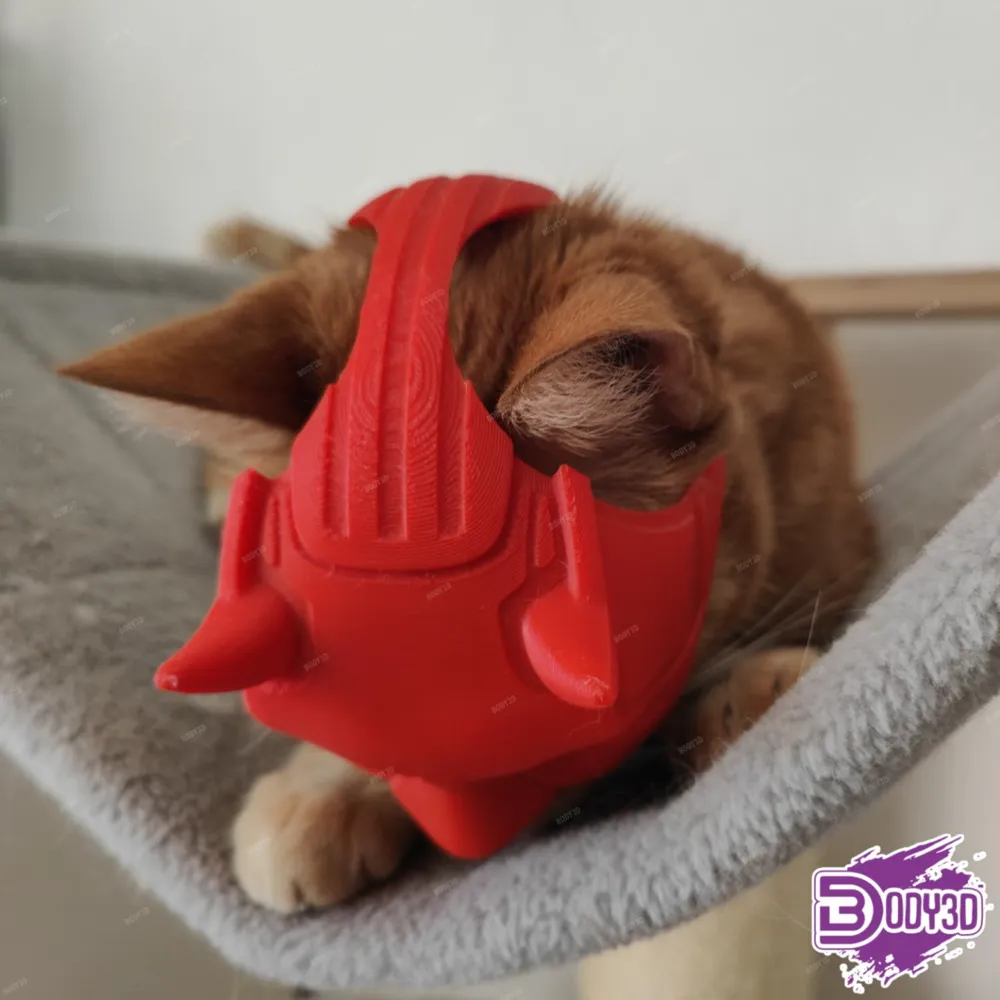 Daredevil Cat Mask - Free 3D Print Model - MakerWorld