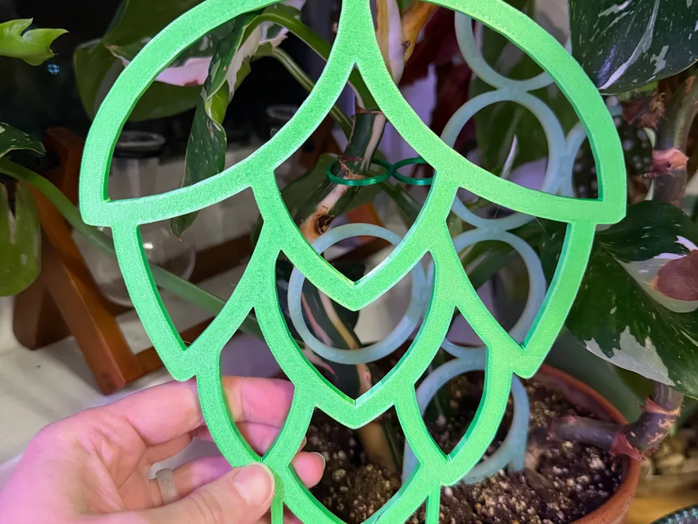 Hop trellis - Free 3D Print Model - MakerWorld