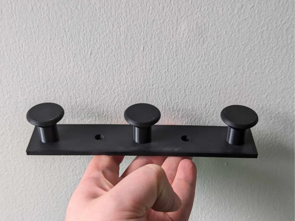 Wall mount coat pegs by Phoenix-Prints - MakerWorld