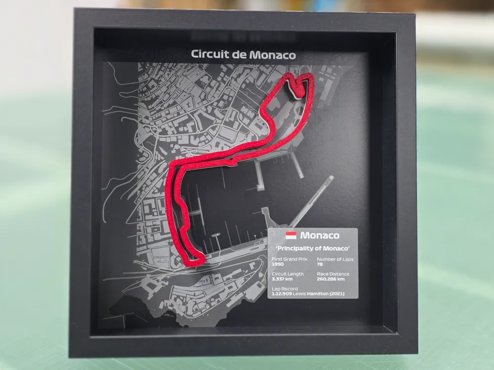 Monaco F1 - Free 3D Print Model - MakerWorld