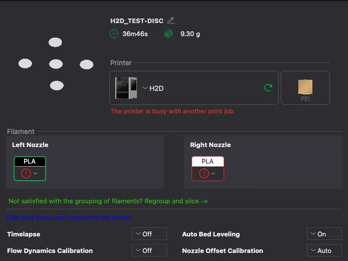 H2D - X1C - P1S Calibration Tests - Free 3D Print Model - MakerWorld
