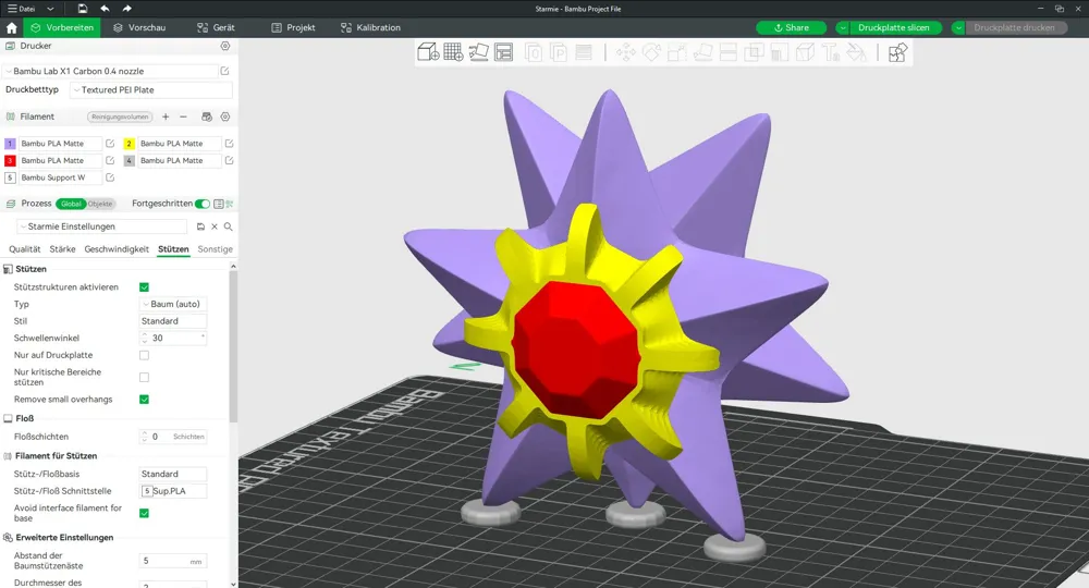 Pokémon Multicolor 121 a 135 (Geração 1) - Modelo gratuito para ...