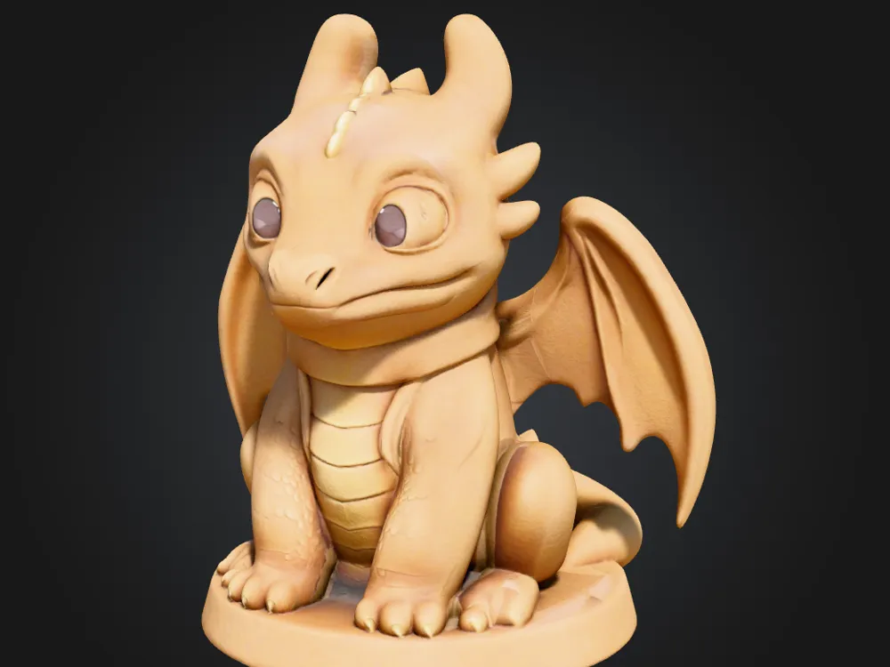Stylised Toothless Dragon Figure by MrR0bot MakerWorld: Download Free ...