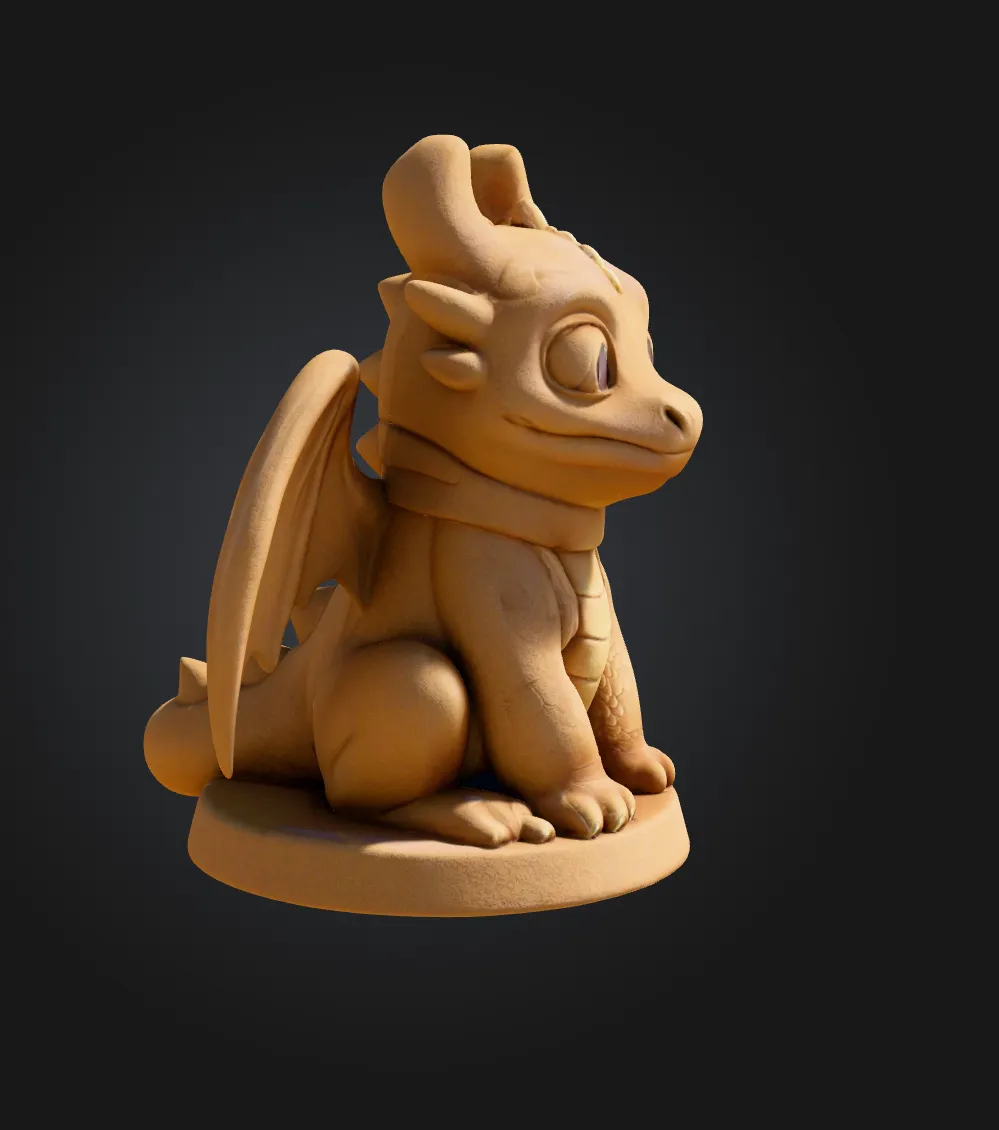 Stylised Toothless Dragon Figure by MrR0bot MakerWorld: Download Free 3D Models