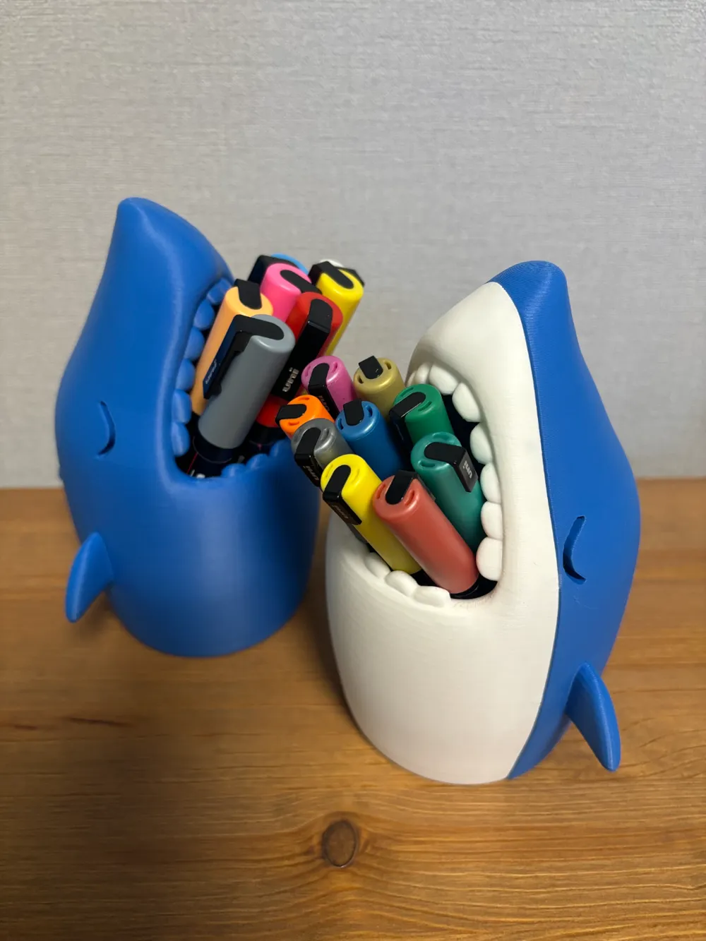 Shark Pencil Holder - Free 3D Print Model - MakerWorld