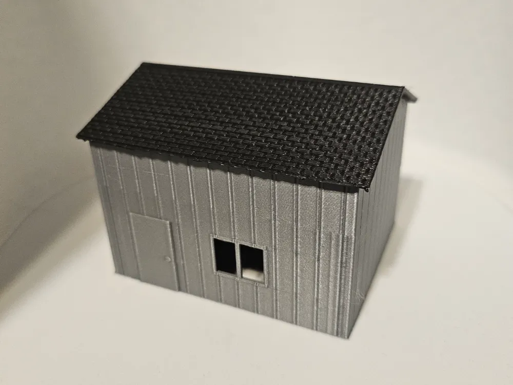 HO Railroad 1/87th Scale Building by Jeff Smith - MakerWorld