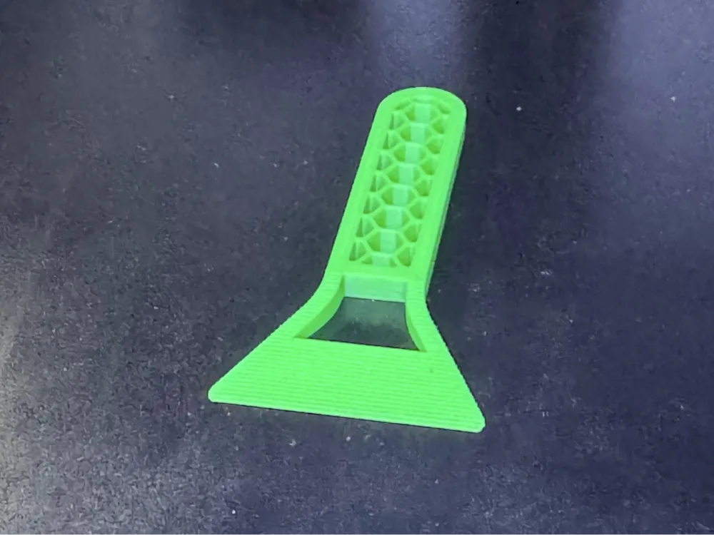 Bambu Bed Scraper with Hex Handle Remixed by Don Manfredo MakerWorld ...