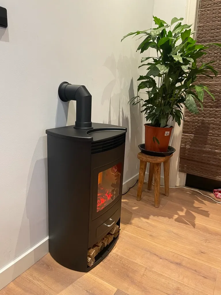 Decorative Chimney Pipe for electric fireplace by MvdW - MakerWorld