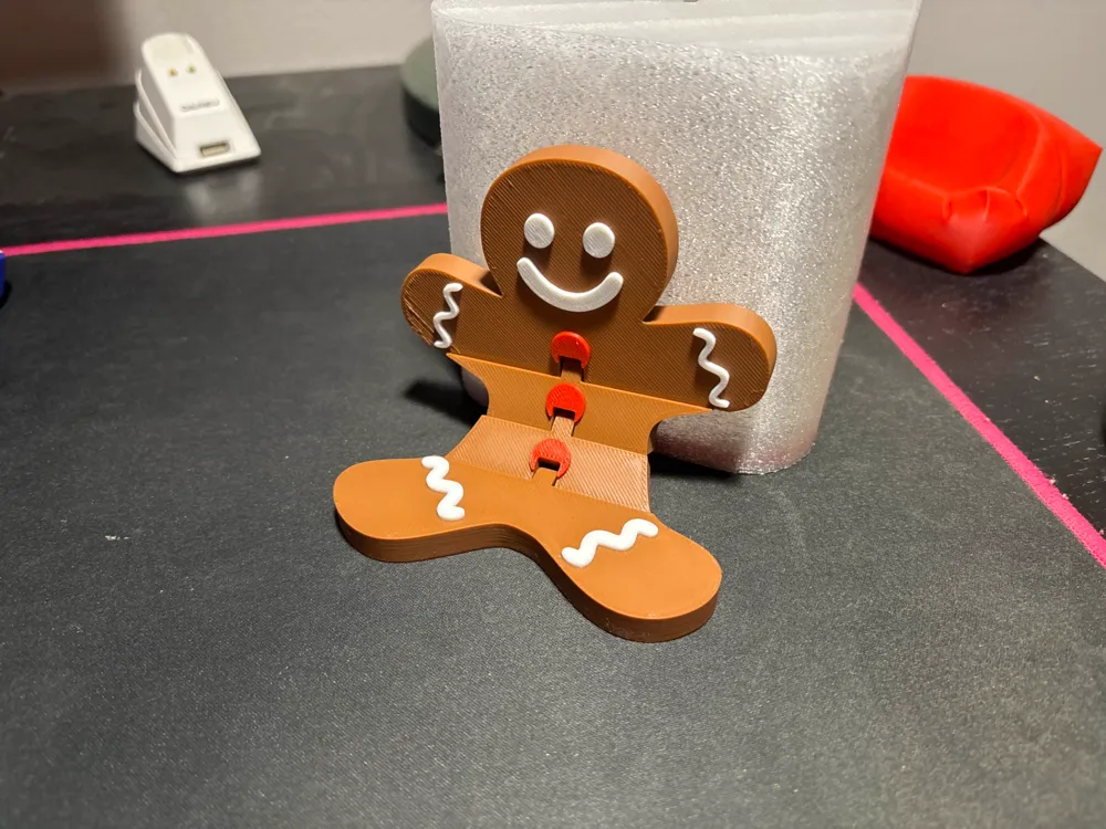 Articulated Gingerbread Man by Linus - MakerWorld