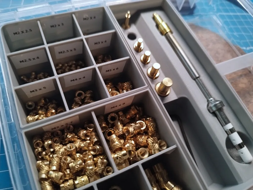 Werckmann inlay for CNCKitchen TS-100 soldering tips for threaded ...