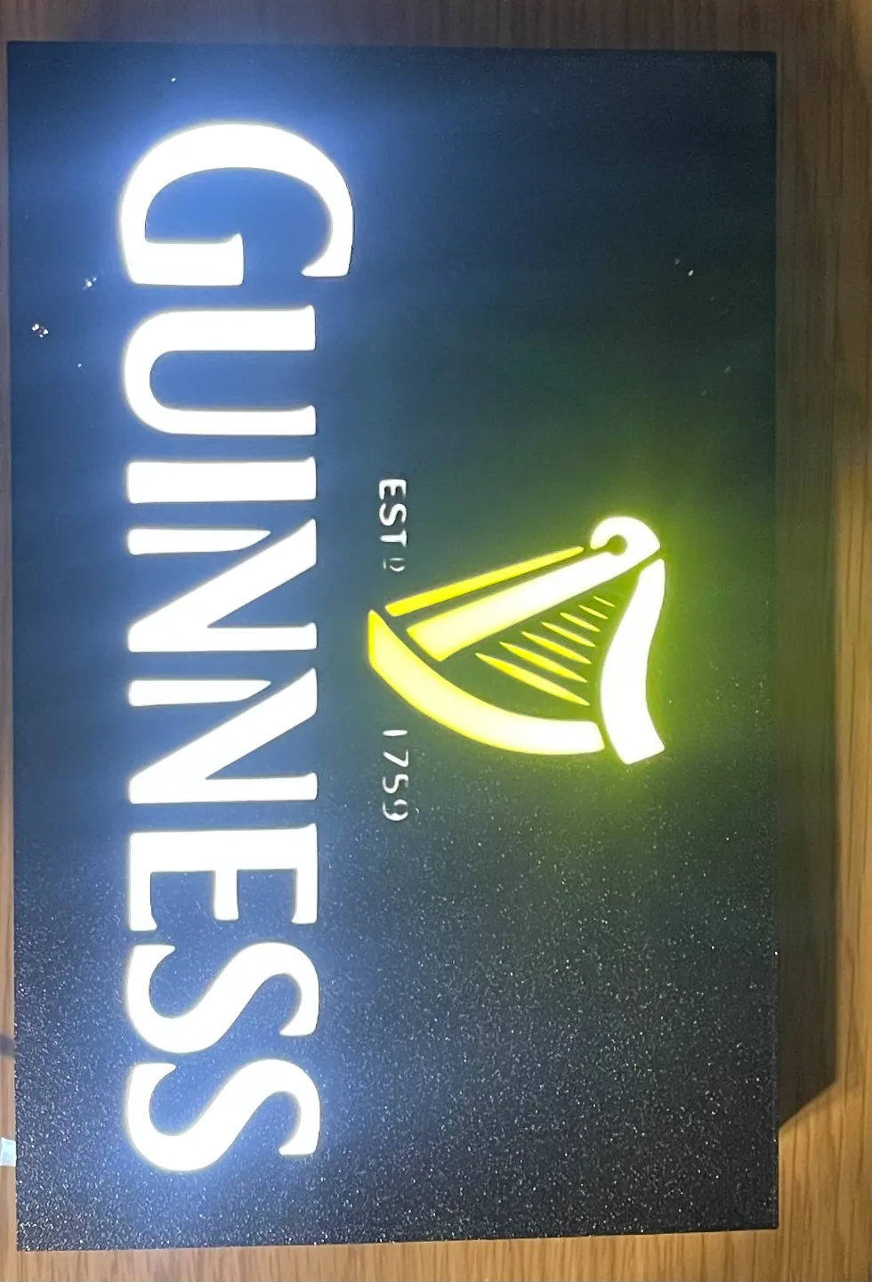Guinness LED Lightbox by Gazwald - MakerWorld