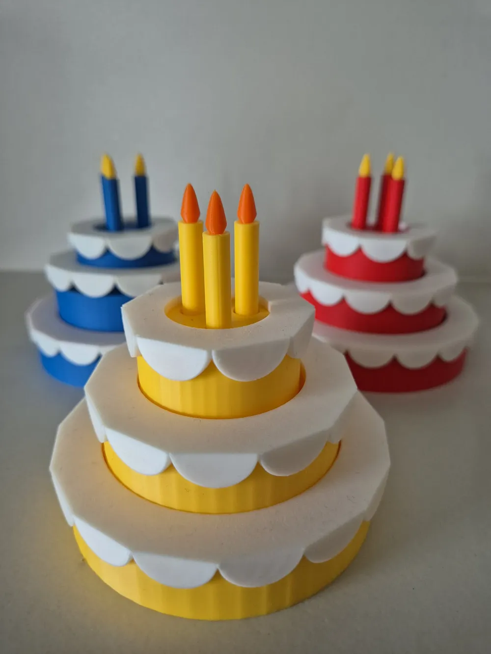 Build the Cake – Educational Stacking Game - Free 3D Print Model ...