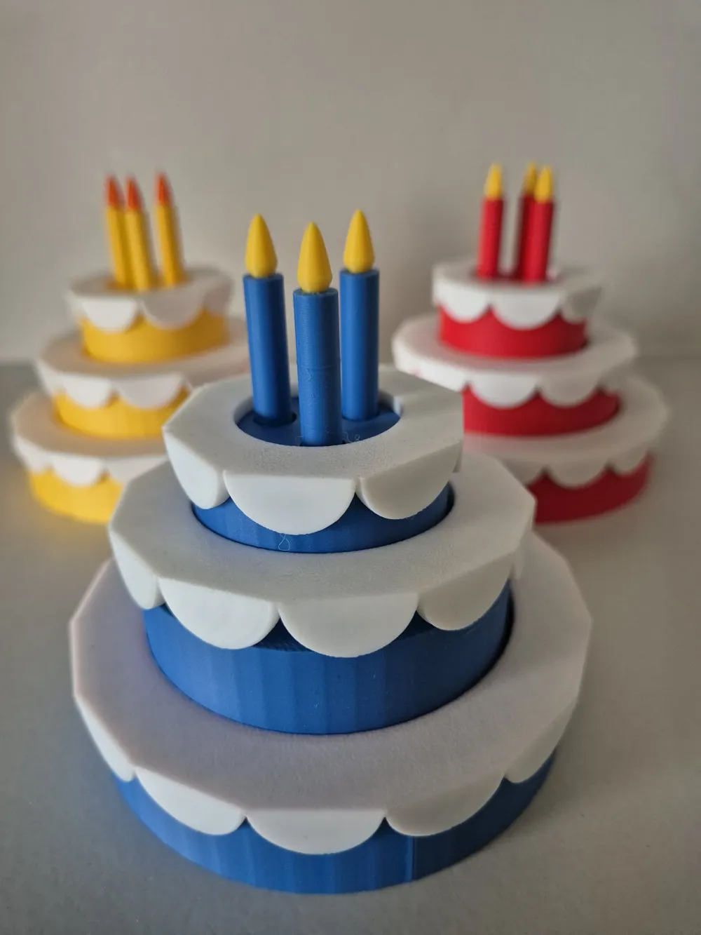 Build the Cake – Educational Stacking Game - Free 3D Print Model ...