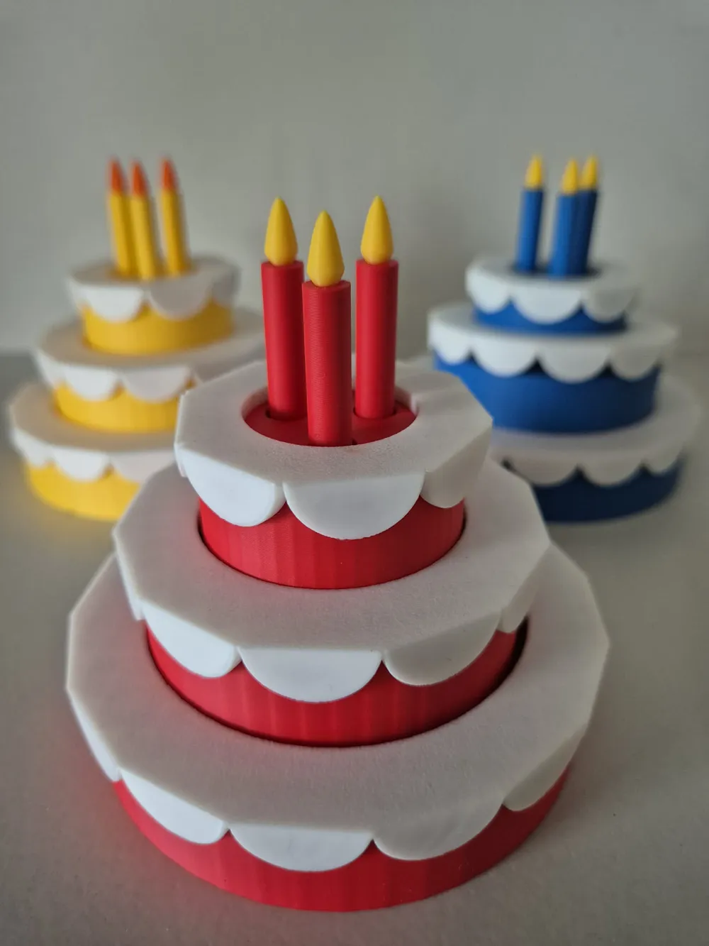 Build the Cake – Educational Stacking Game - Free 3D Print Model ...