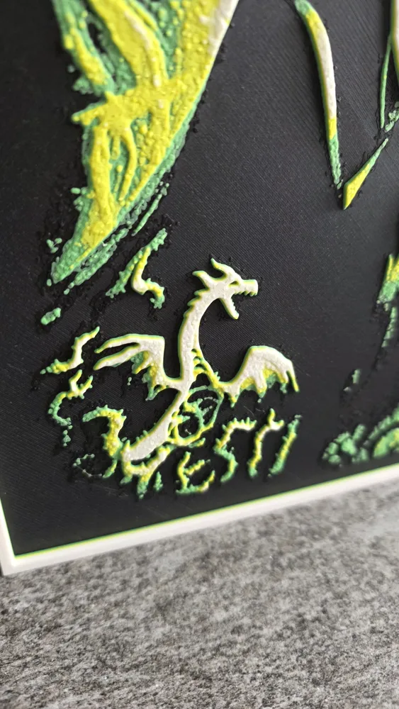 Disney Maleficent Hueforge - Free 3D Print Model - MakerWorld