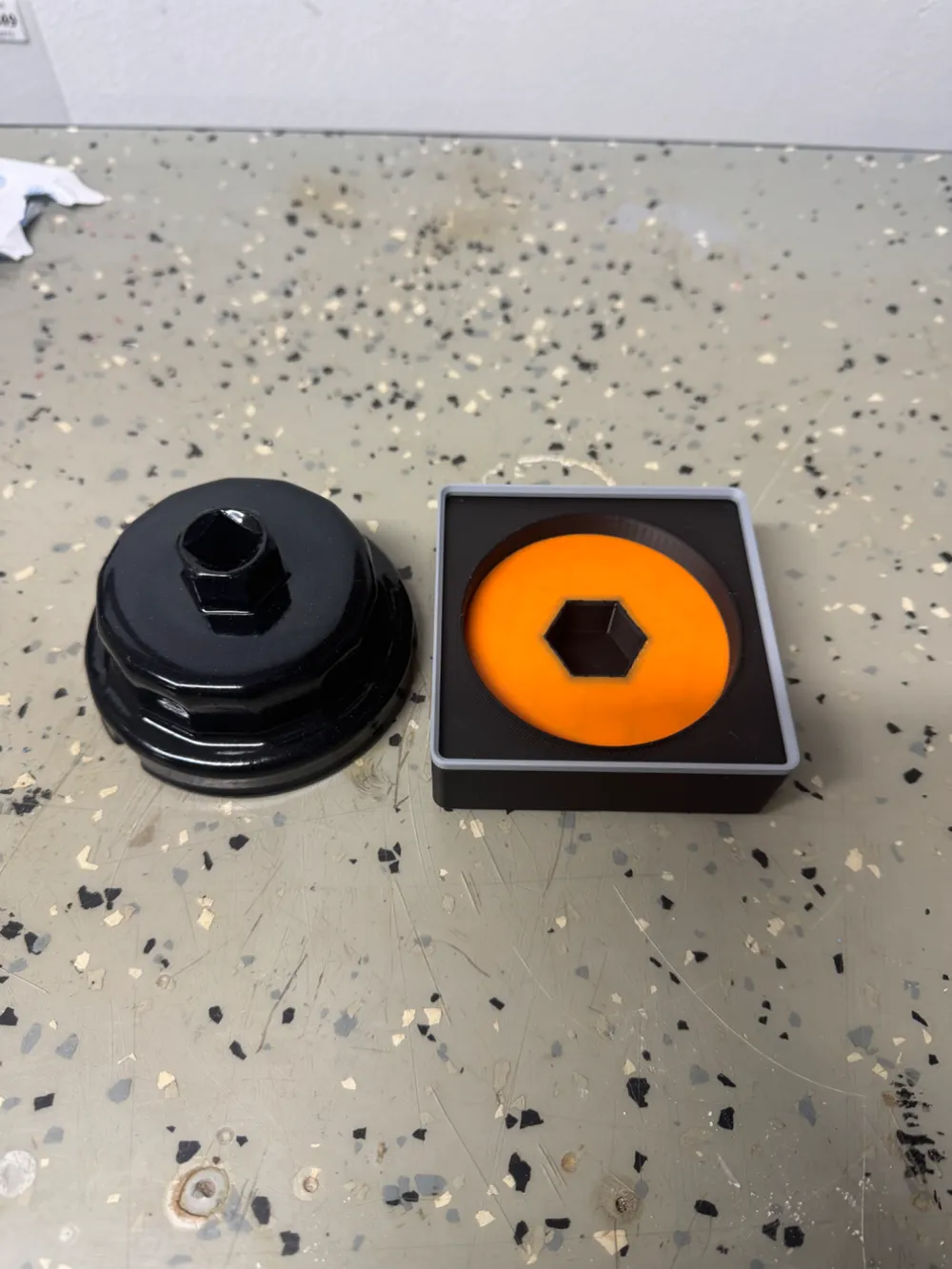 Gridfinity Toyota Oil Wrench Holder by Special_Name - MakerWorld
