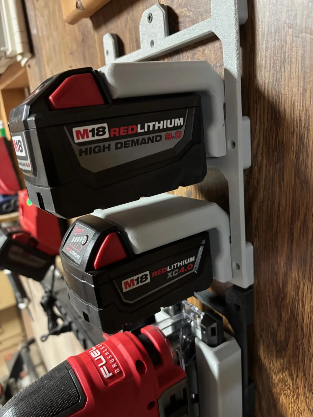 Milwaukee M18 Battery Packout Wall Holder by Jmcconk MakerWorld ...