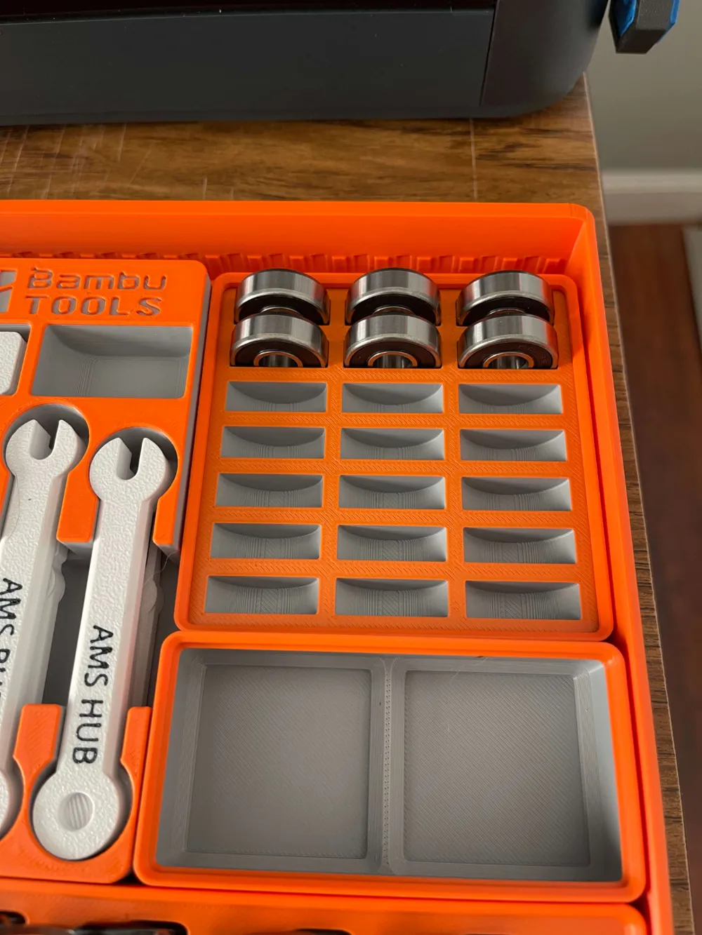 AMS Riser v2 - 608 Bearings - Gridfinity Bin Remixed by SpectralAssassn ...