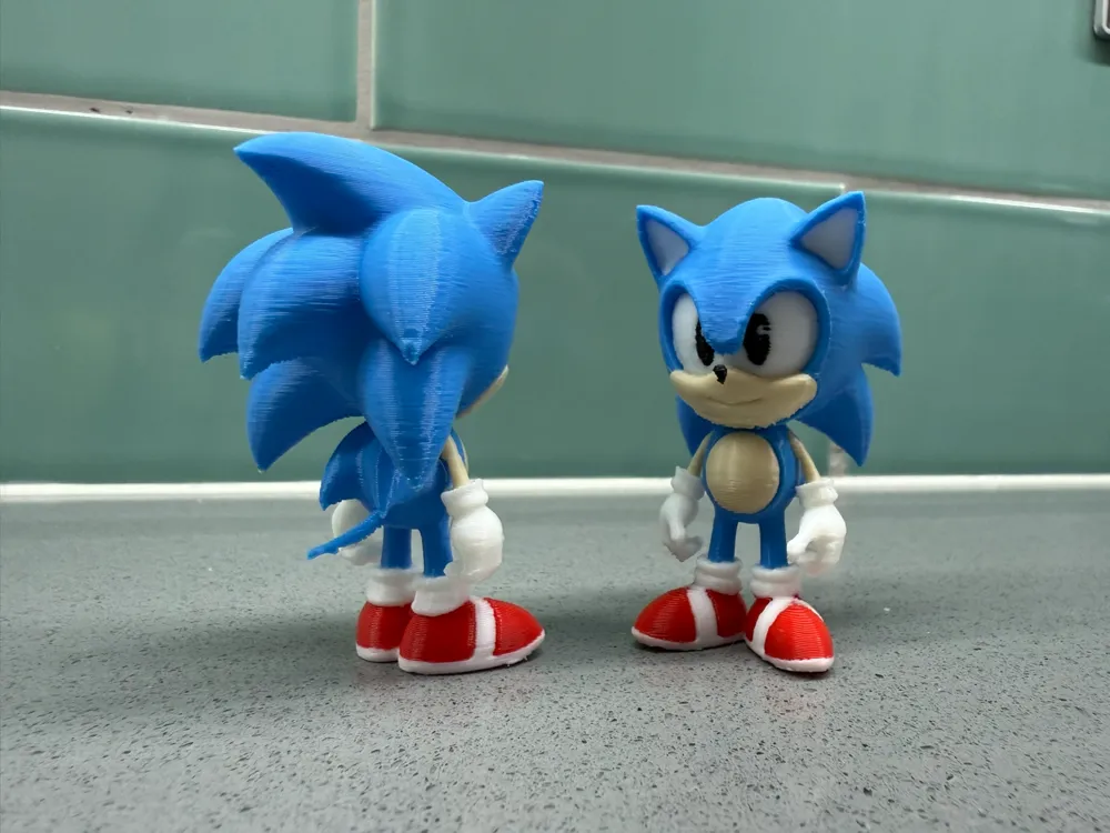 Sonic The Hedgehog by Marto MakerWorld: Download Free 3D Models