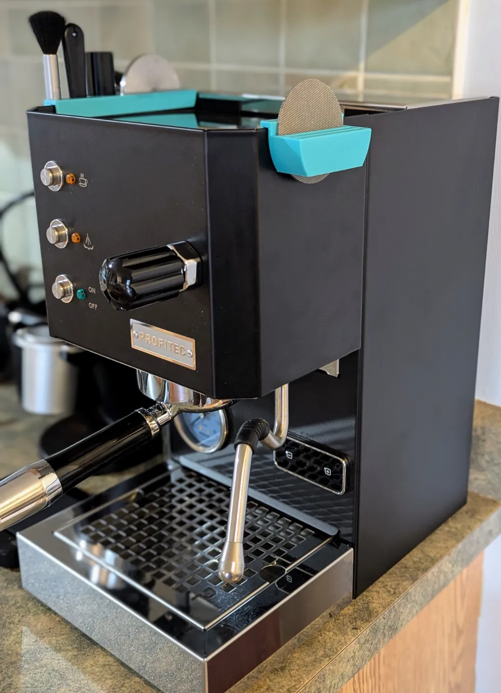 Espresso Puck Screen Caddy (Triple Slot) by CaliperDaddy MakerWorld ...