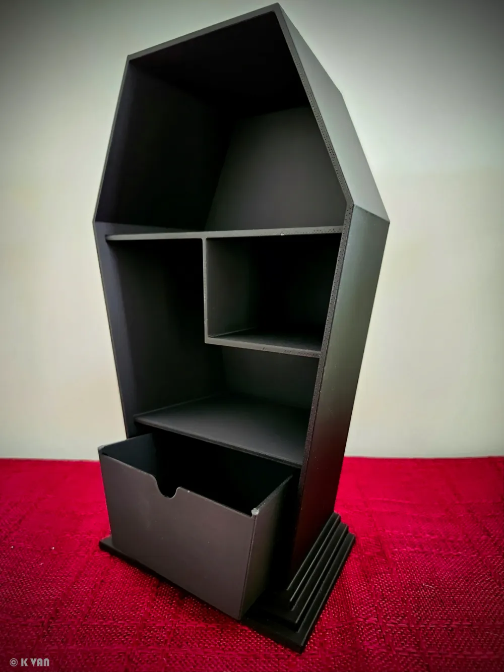The Coffin Shelf with Drawer! (casket) by K VAN MakerWorld: Download ...