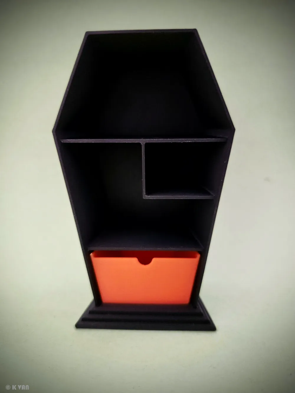The Coffin Shelf with Drawer! (casket) by K VAN MakerWorld: Download ...