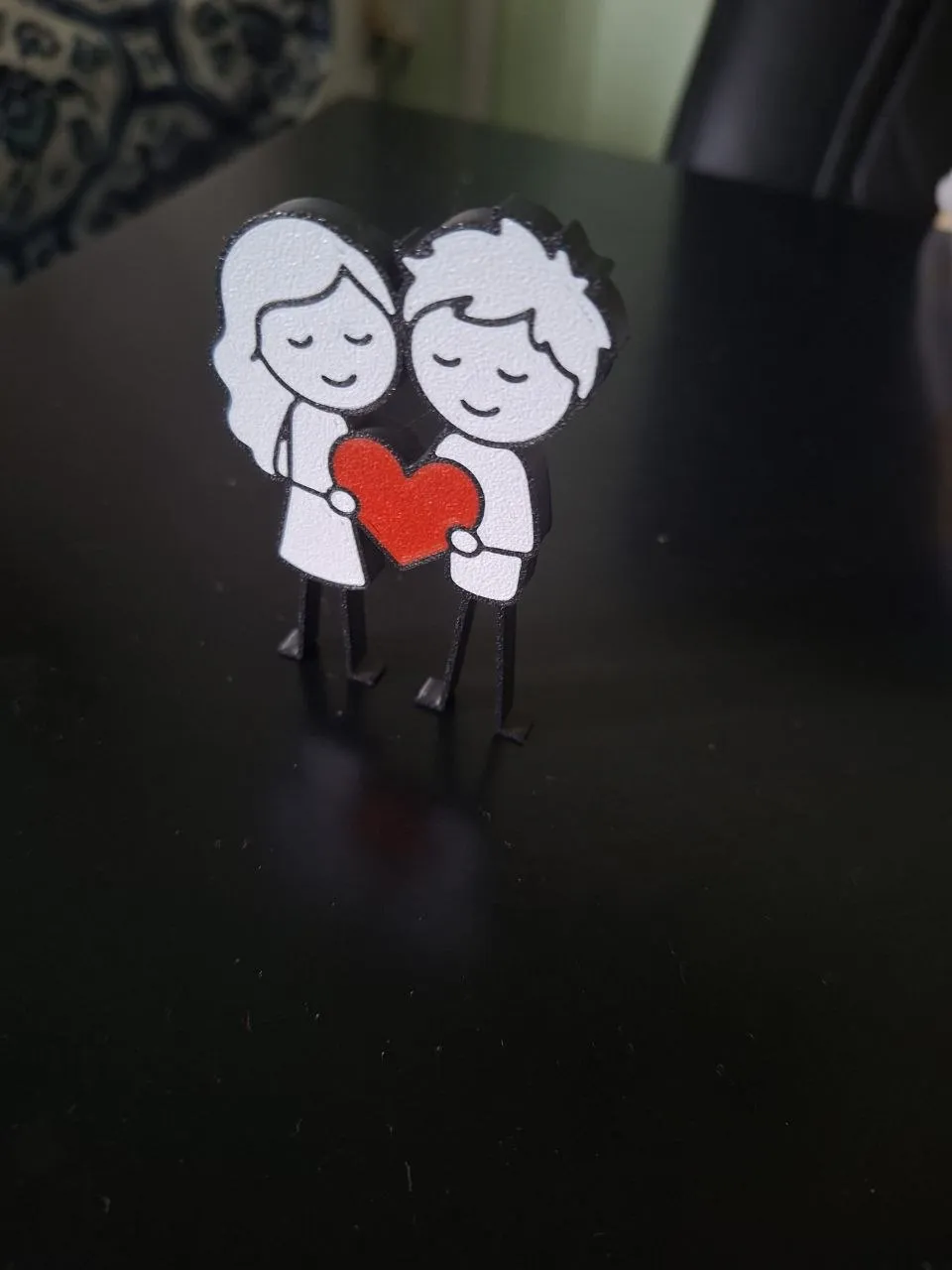 Loving couple on Valentine’s Day - Free 3D Print Model - MakerWorld