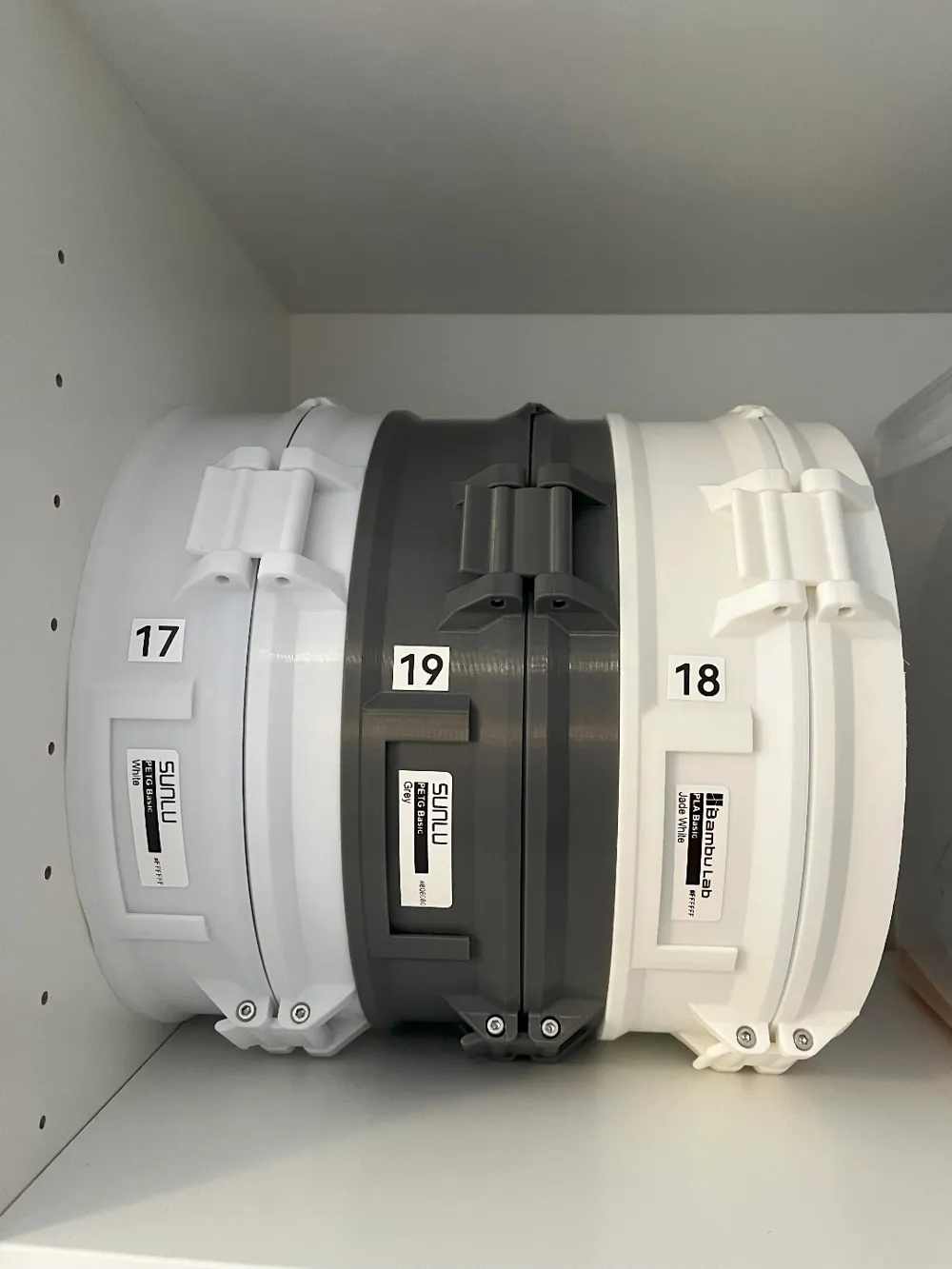 Filament Spool Storage Box w/ Tuya Humidity Sensor Remixed by Maddhin ...