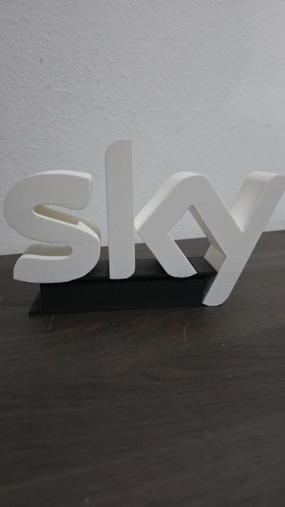 Sky Logo on a Pedestal - Free 3D Print Model - MakerWorld