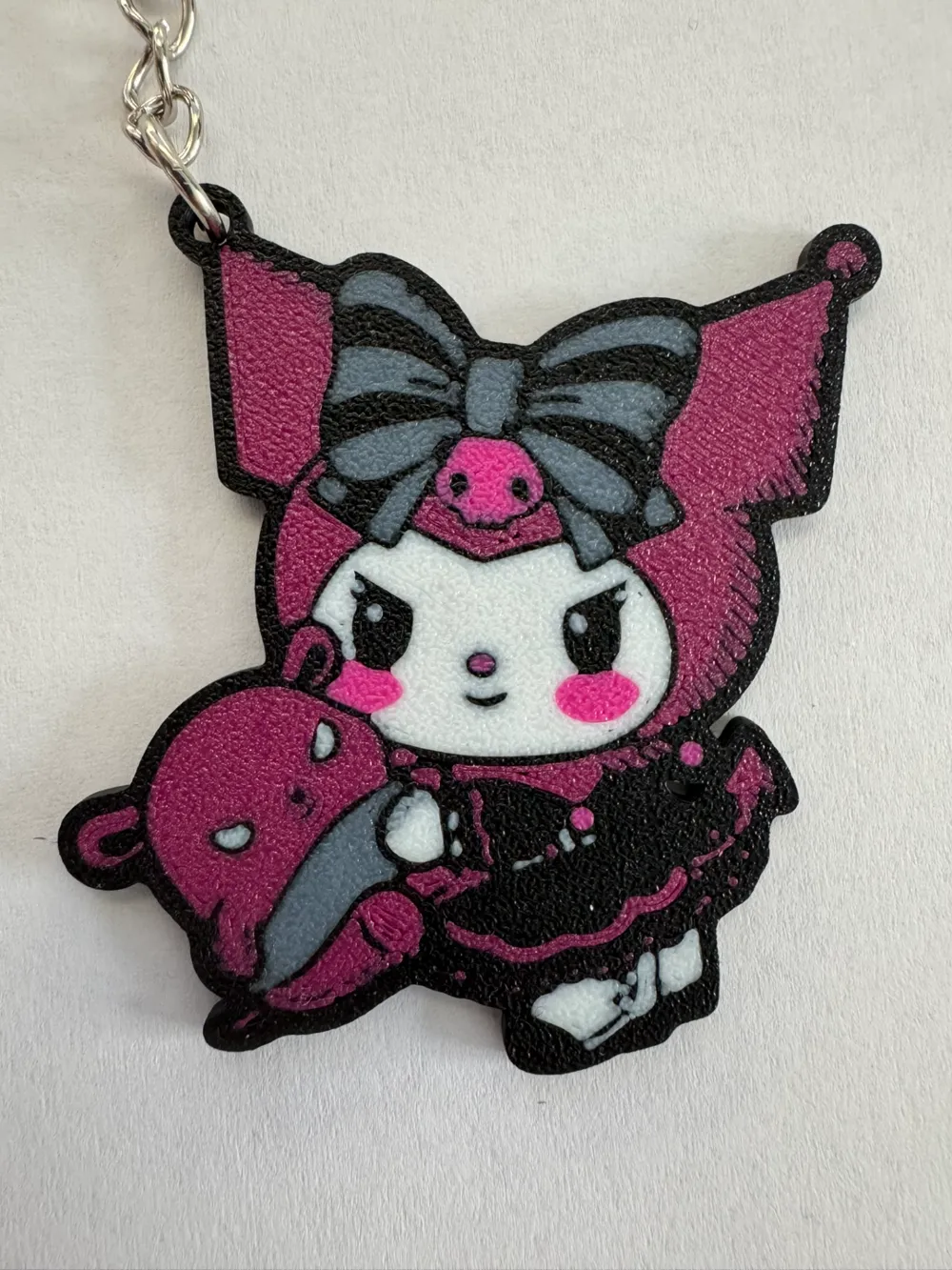Kuromi Keychain by Michal - MakerWorld