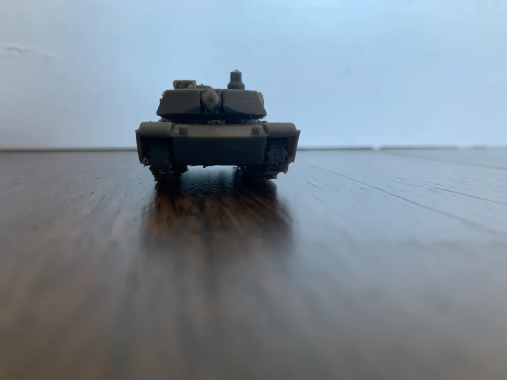 Print In Place M1A2 Abrams - Free 3D Print Model - MakerWorld