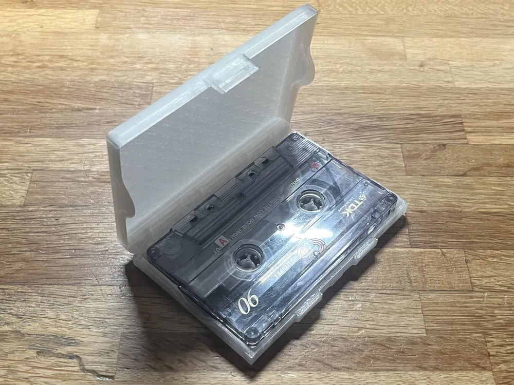 Cassette Tape Case Remixed by BobbyDazzler - MakerWorld