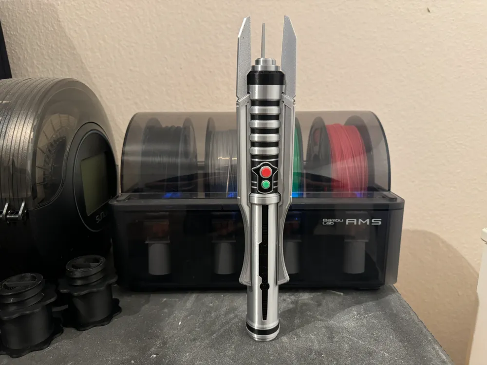 Revan's Lightsaber Remixed by Sven740i MakerWorld: Download Free 3D Models