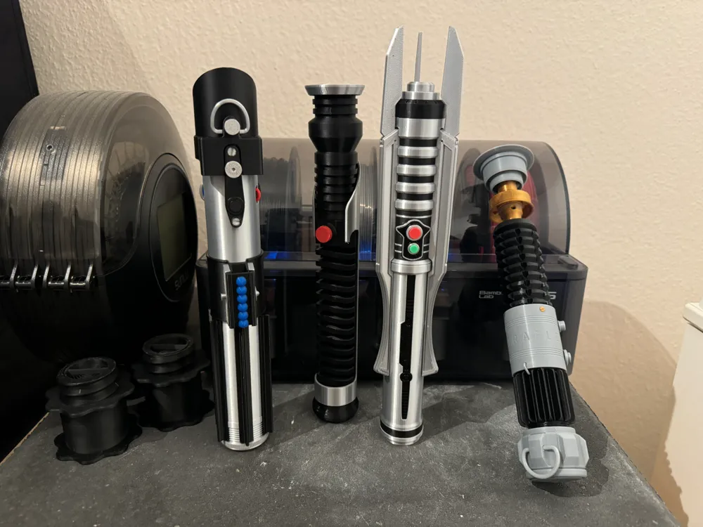 Revan's Lightsaber Remixed by Sven740i MakerWorld: Download Free 3D Models