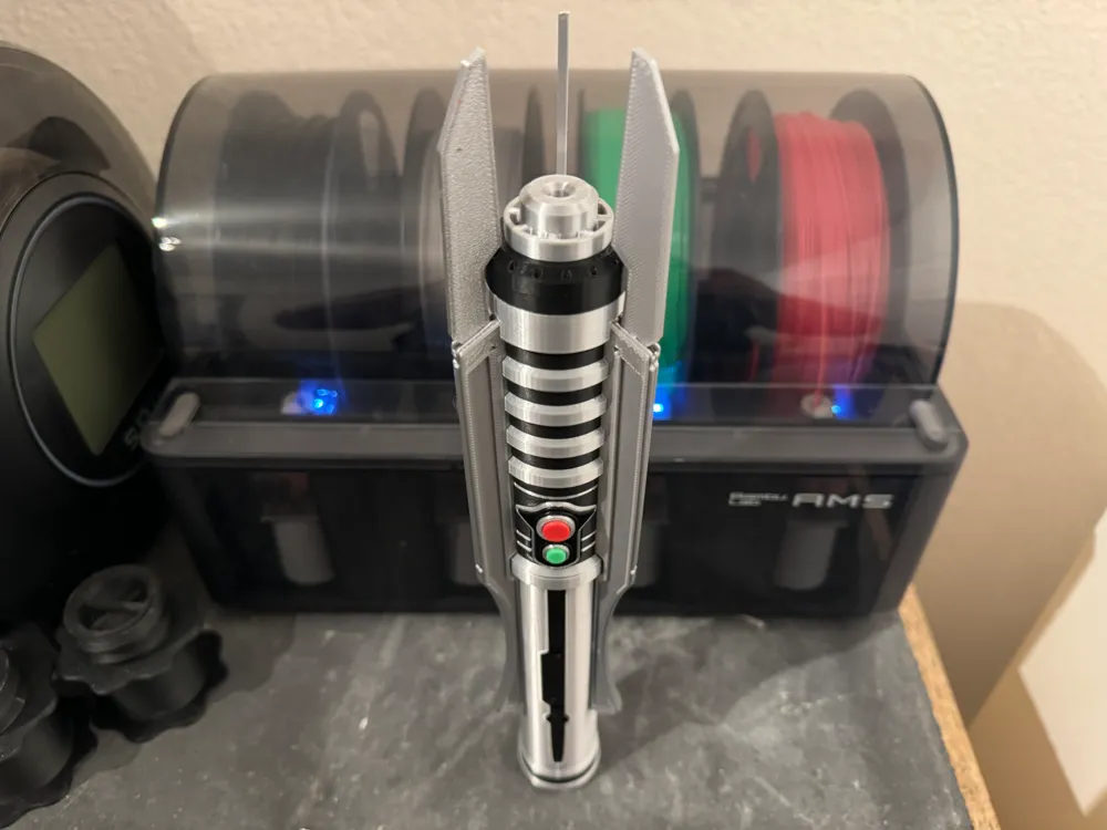 Revan's Lightsaber Remixed by Sven740i MakerWorld: Download Free 3D Models