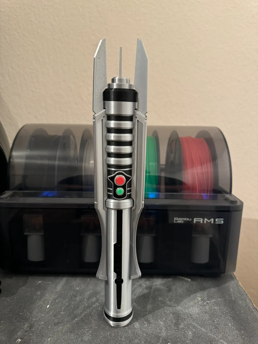 Revan's Lightsaber Remixed by Sven740i MakerWorld: Download Free 3D Models