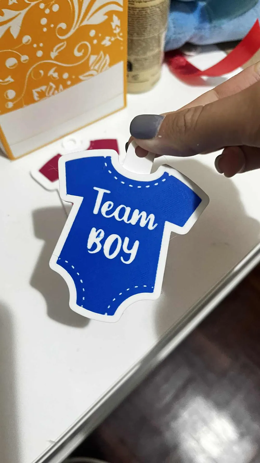 Team Boy Baby Body – Perfect Ornament for Parties - Free 3D Print Model ...