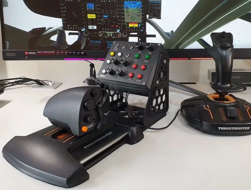 Flight Control Board FCB01 for Thrustmaster TWCS by CarstenMK ...