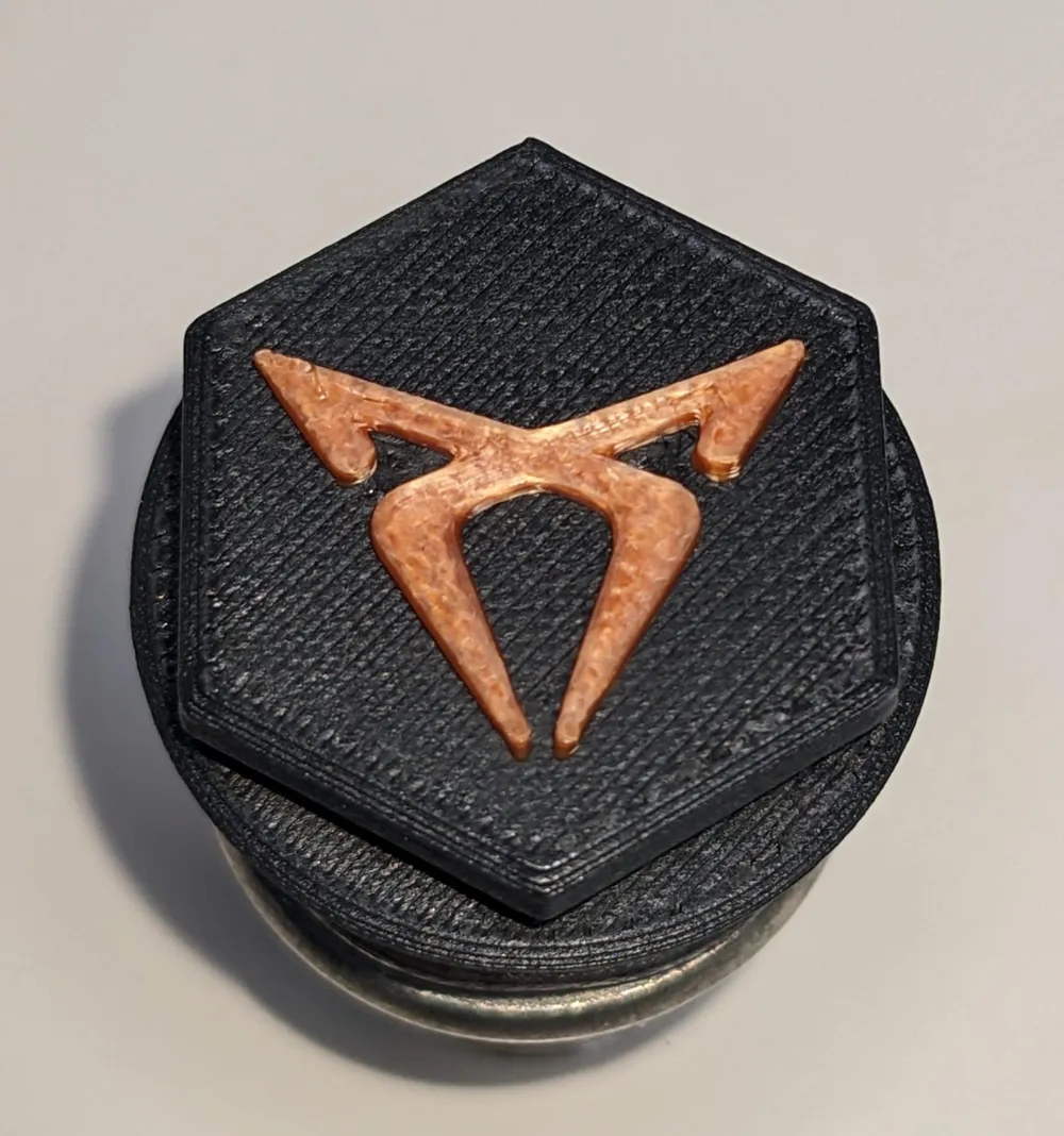 Cupra Wheel Bolt Caps, no Supports by duck.knapp - MakerWorld