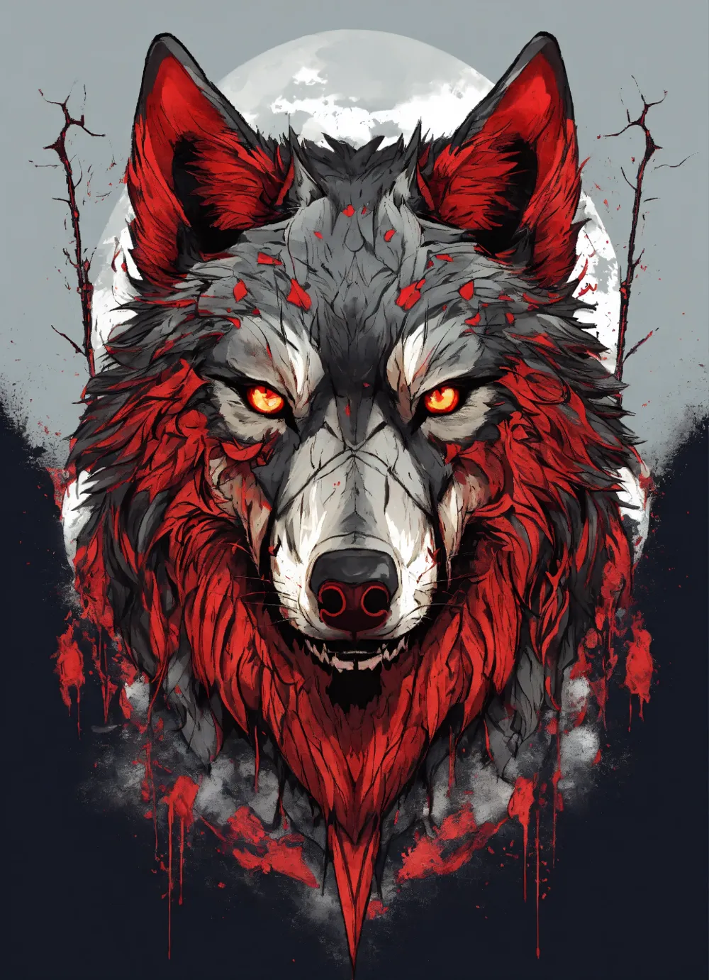 Blood Wolf by Heath - MakerWorld