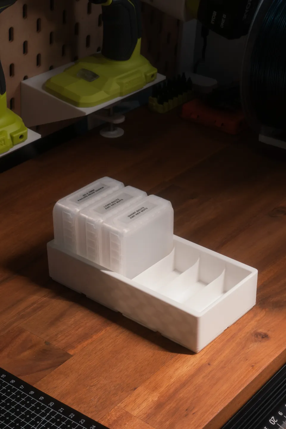 Remix Gridfinity Tray for Small Parts Storage Box Remixed by Shurizir - MakerWorld