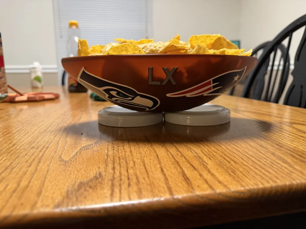 Super Bowl LX Bowl - Free 3D Print Model - MakerWorld