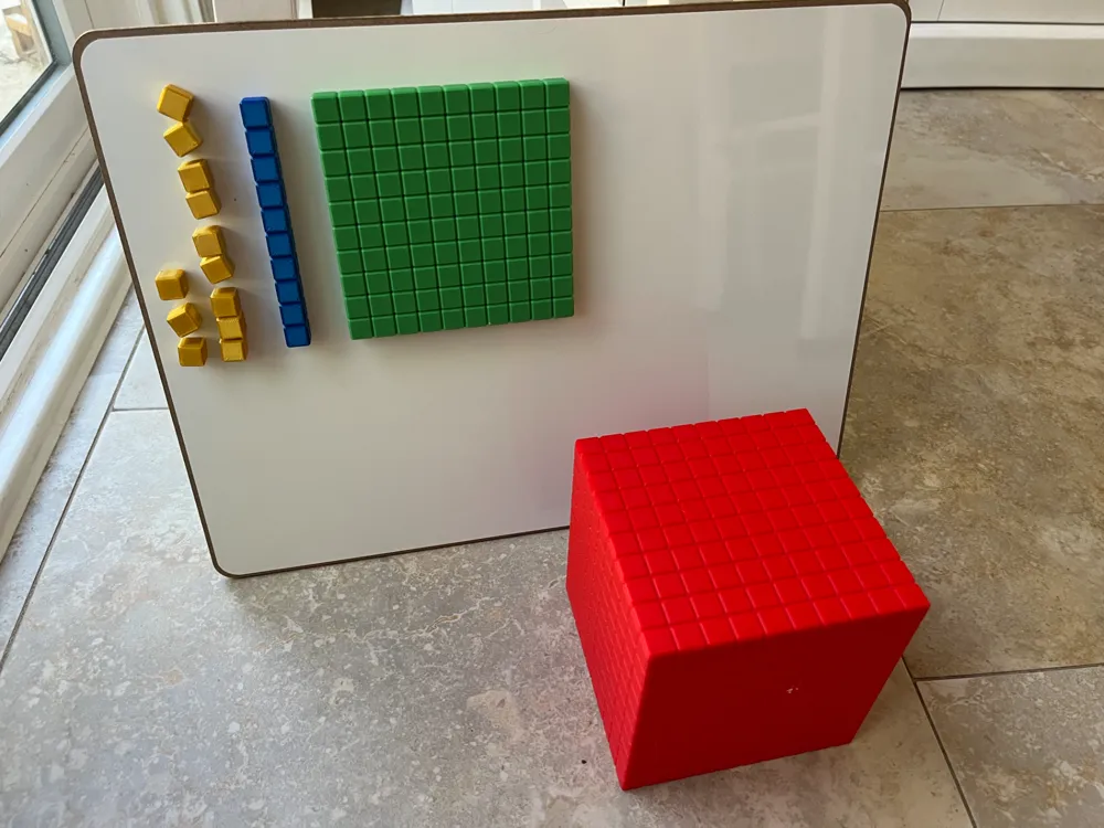 Base 10 Magnetic Blocks by EngWorks MakerWorld: Download Free 3D Models