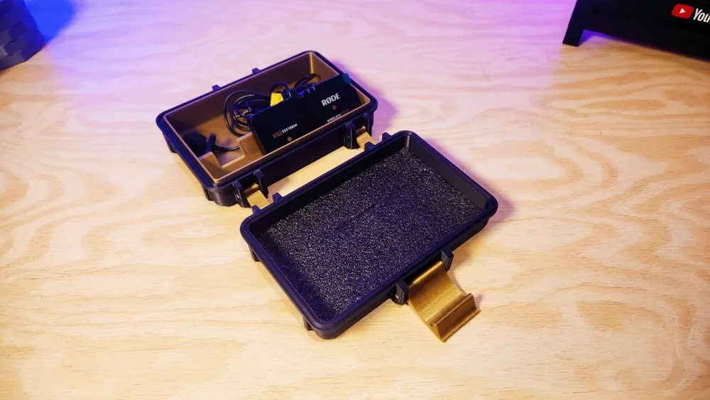 RODE Wireless GO Snap Latch Case With Insert by Embrace Making - MakerWorld