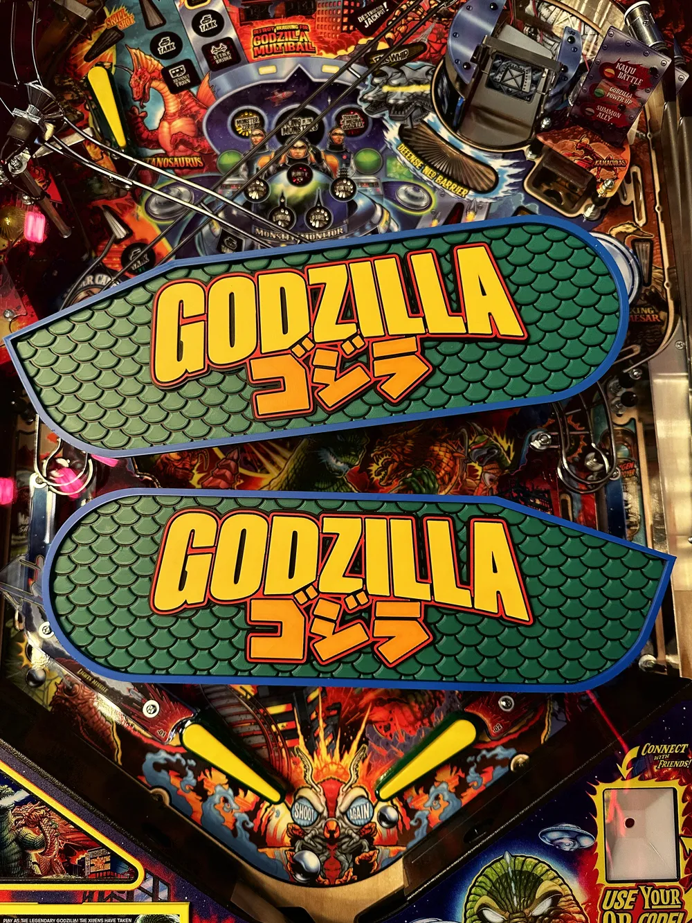 Stern Pinball - Godzilla: Hinge Cover - Free 3D Print Model - MakerWorld