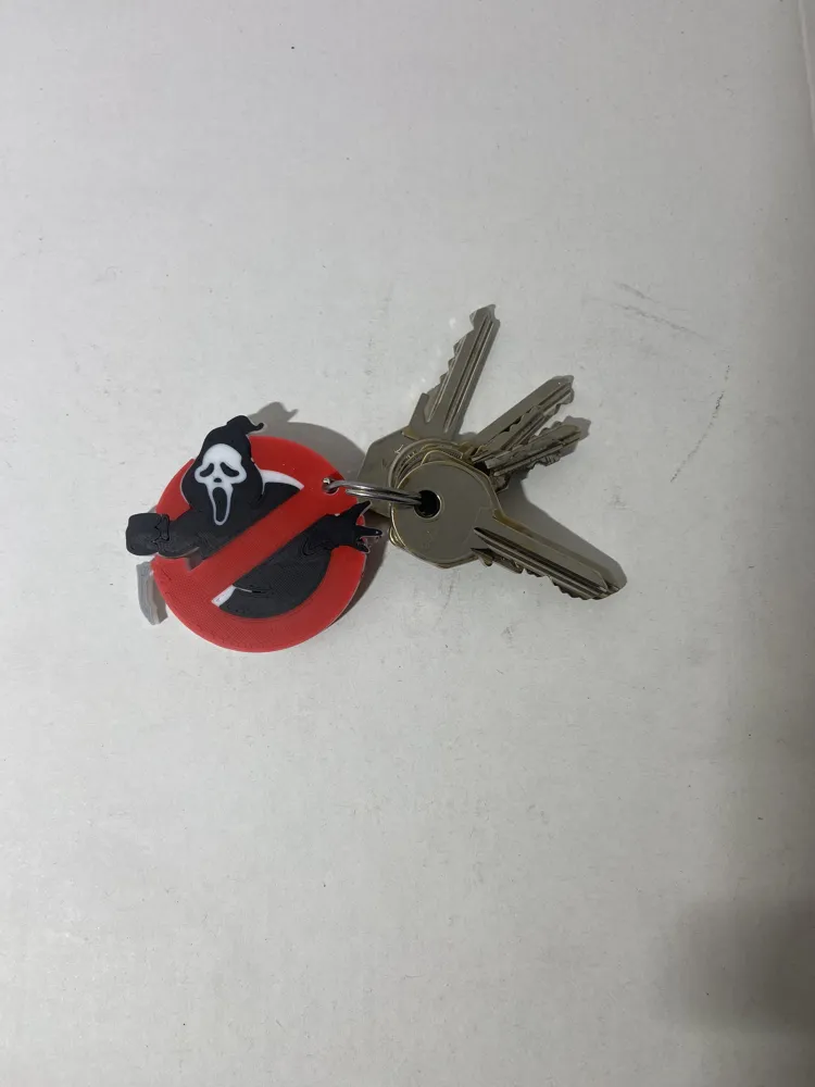 Scream Keychain by GAF 3D MakerWorld: Download Free 3D Models