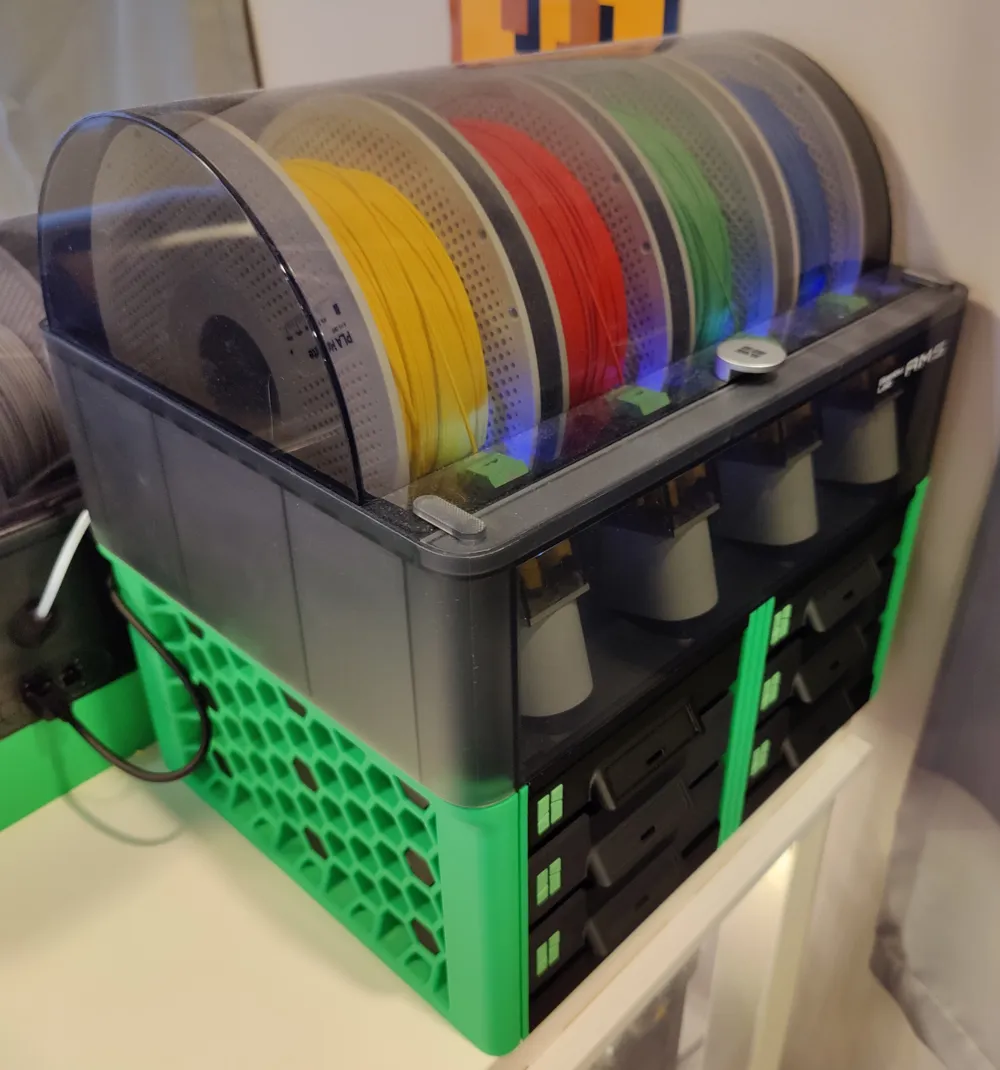 AMS Stand Remix - Bigger! Faster! And with MAGNETS! - Long drawers ...