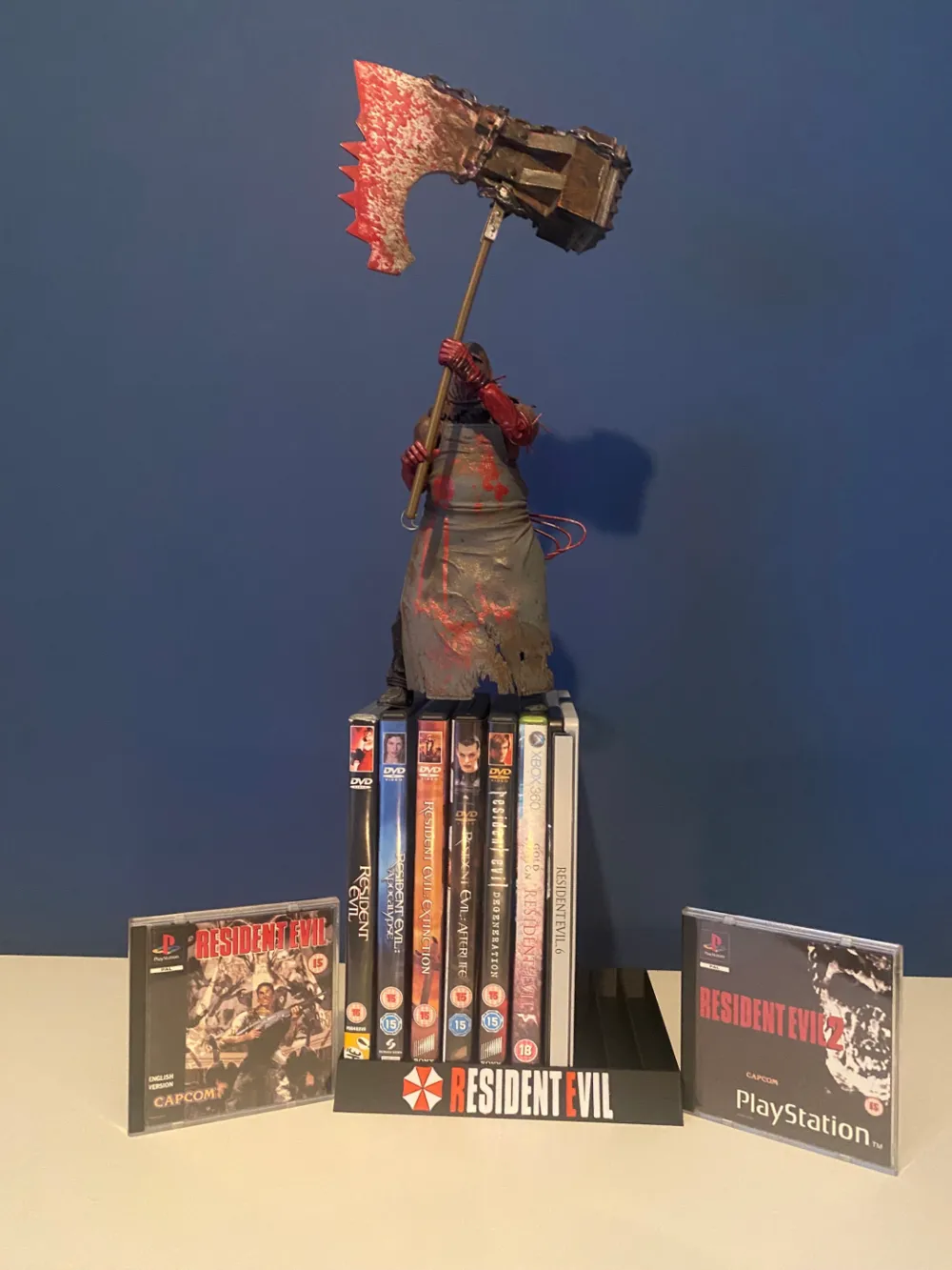 Resident Evil DVD Blu-ray Stand Display by kiyroi - MakerWorld